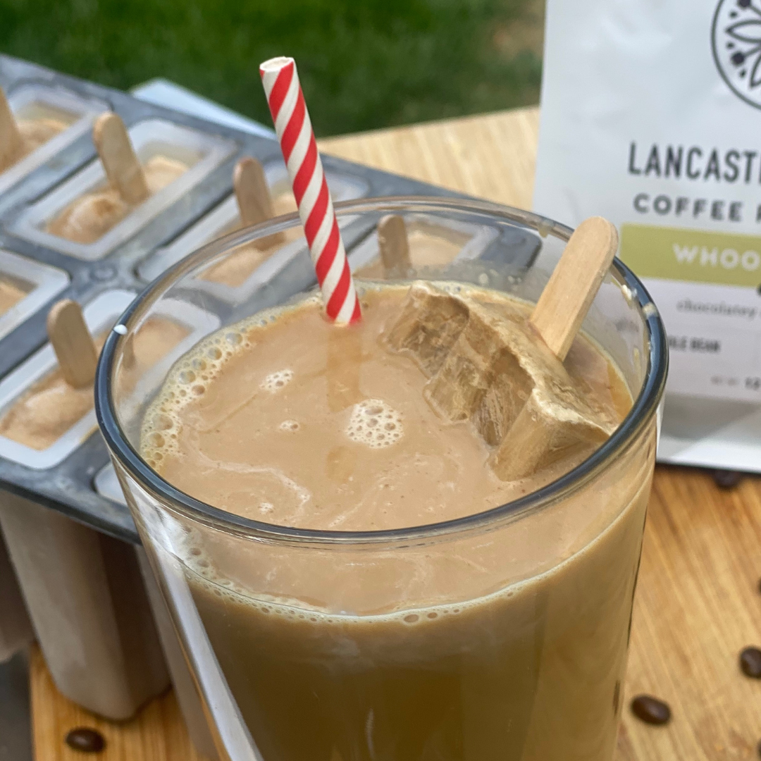 Iced Coffee with Coffee Pops – Lancaster County Coffee